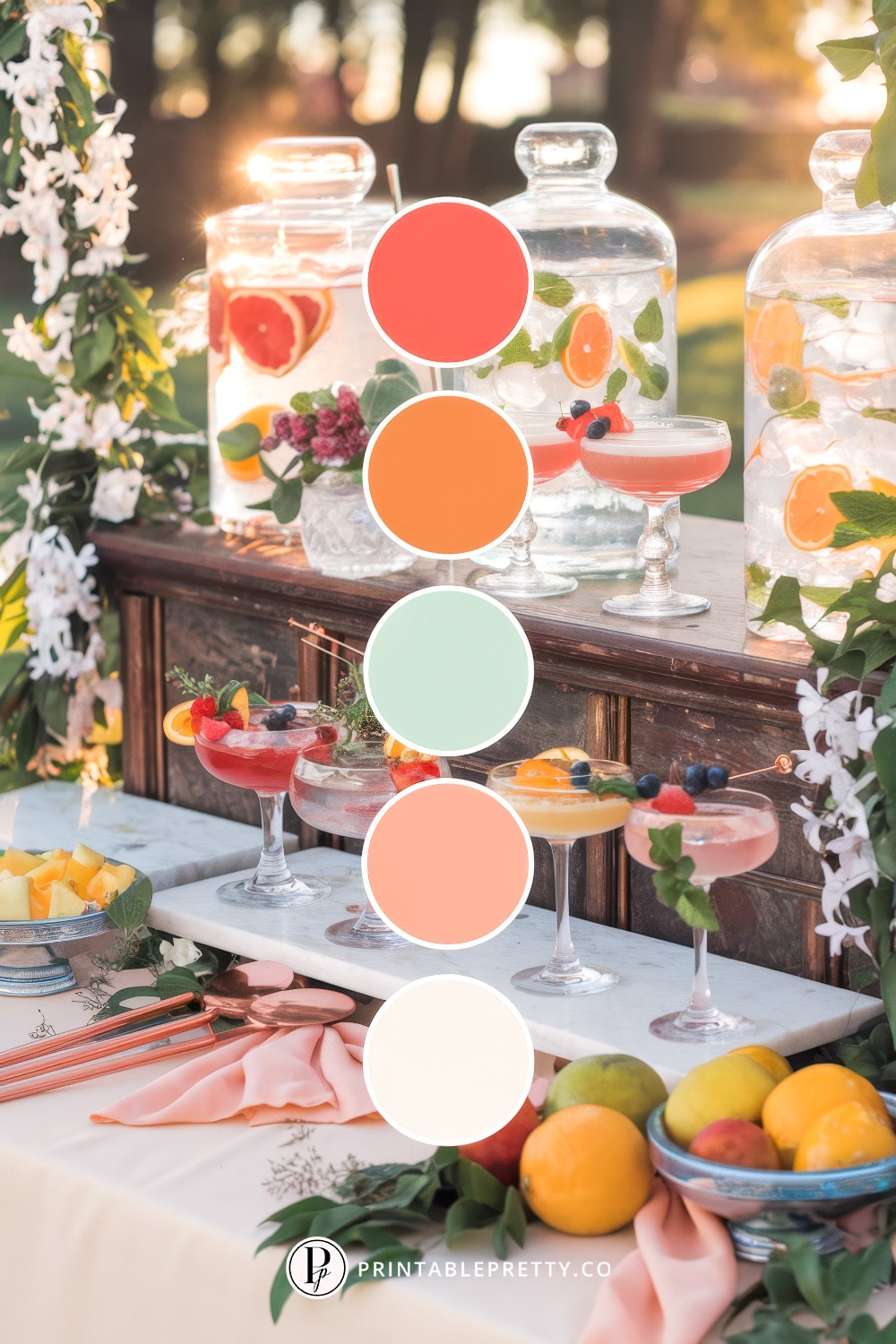Ultimate Guide: 54 Magical Spring Wedding Color Palettes