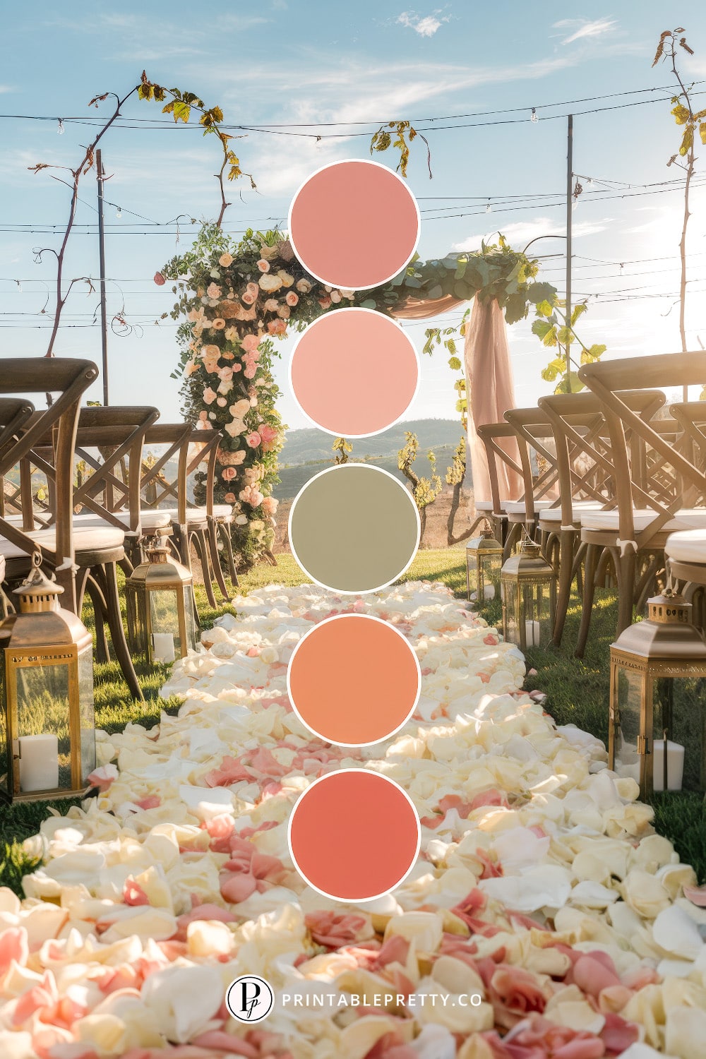 Ultimate Guide: 54 Magical Spring Wedding Color Palettes